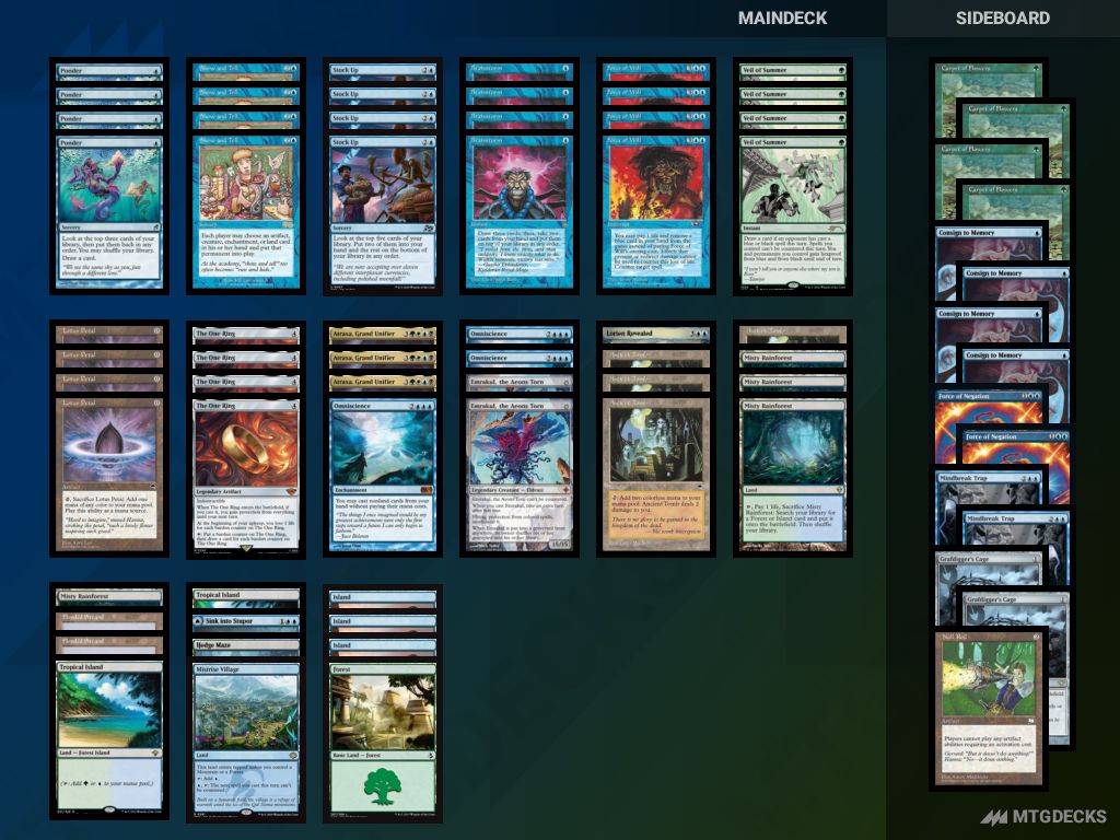 MTGO Legacy Challenge 32 #12826870 | December 13 • MTG DECKS