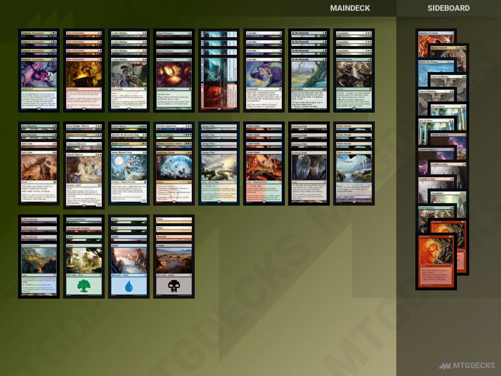 Other W-U-R-G Fires of Invention (Yorion) deck by Myriad58 • MTG DECKS