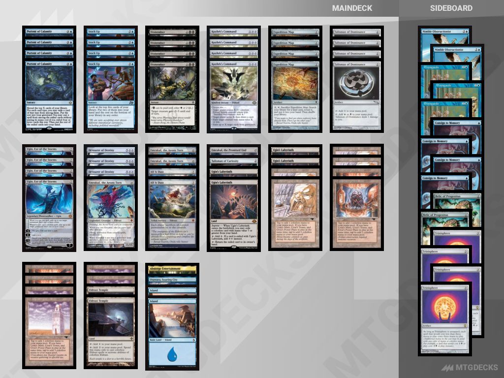 Modern Mono Blue Tron deck by MagicDevil666 • MTG DECKS