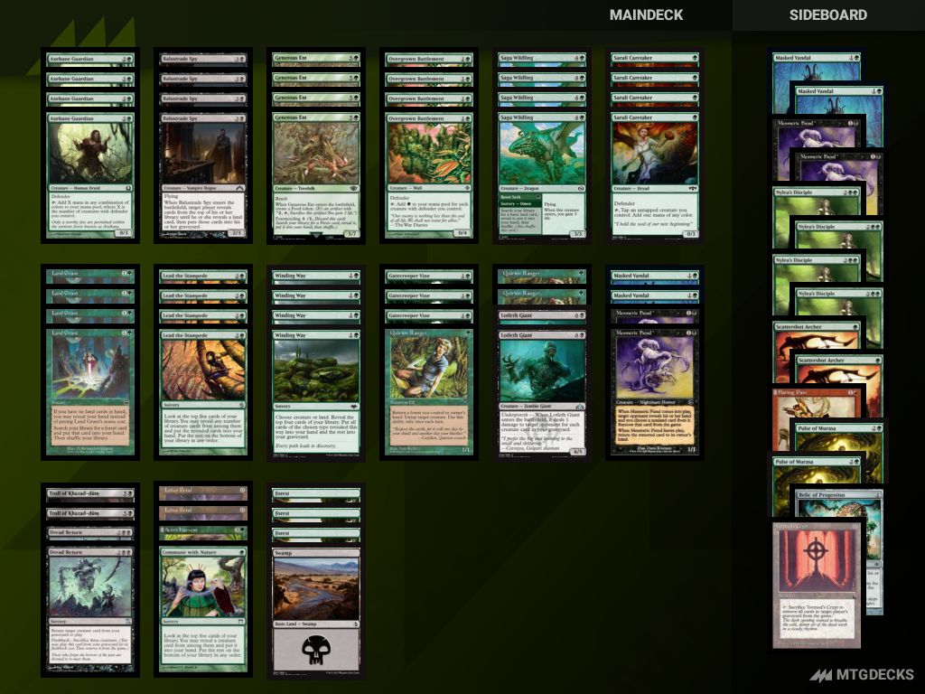Pauper Spy Combo deck by Hugo Benevides • MTG DECKS