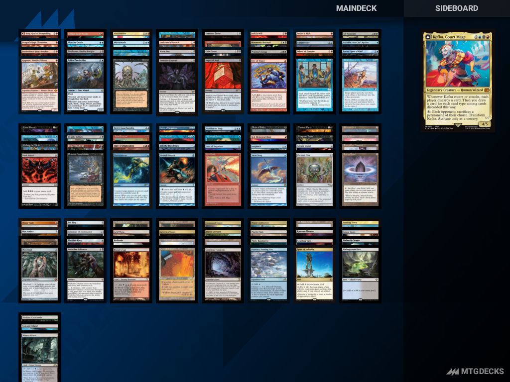 Act 7 - Season 1 - Rule Zero Arena | Commander - December 14 • MTG DECKS