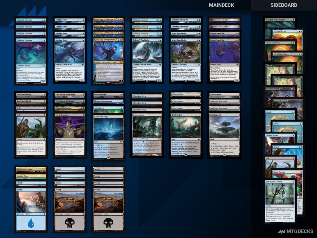 Standard Dimir Midrange deck by GABRIEL PANSARDI • MTG DECKS