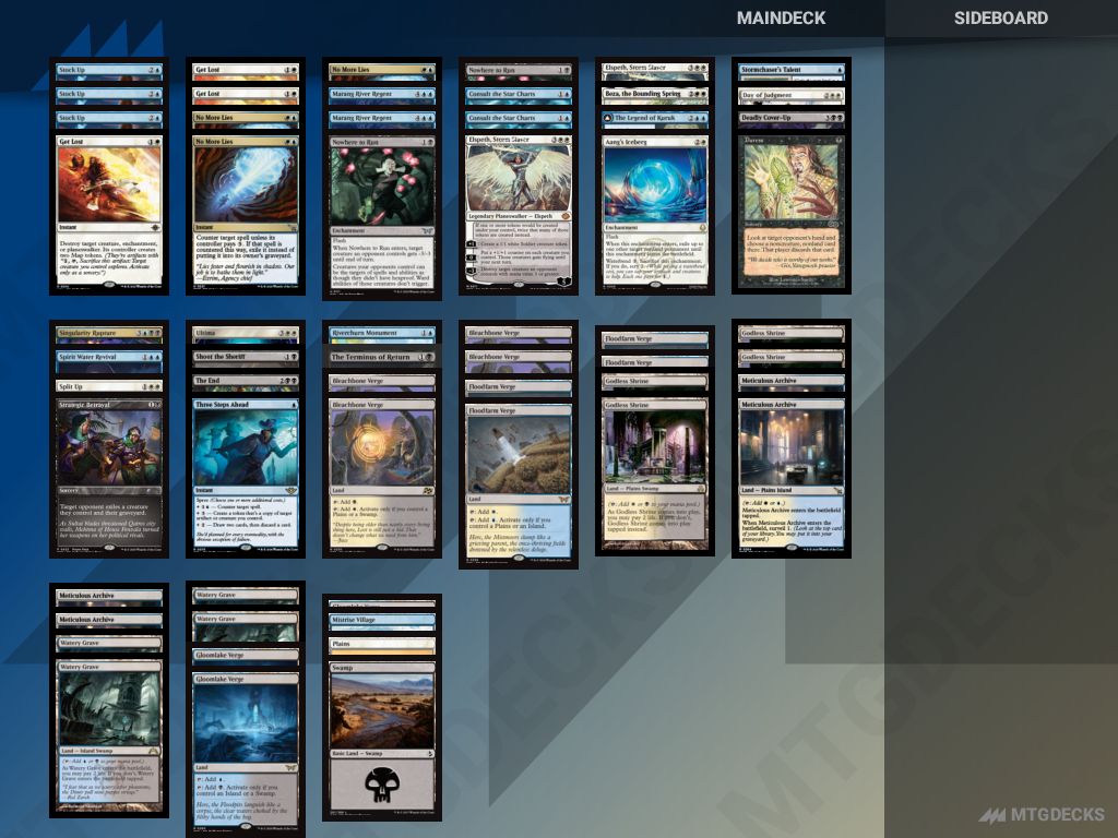 Arena Standard ESPER ] deck by Lampros9 • MTG DECKS