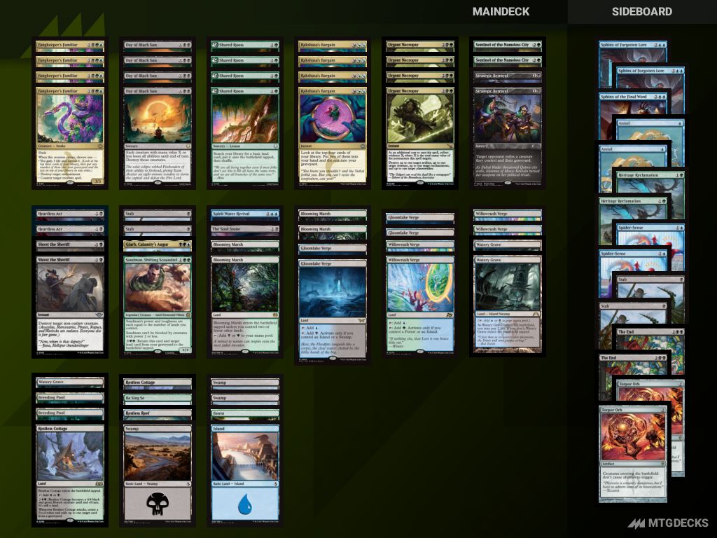 Standard Dimir Control deck by Fukutome Masayuki • MTG DECKS