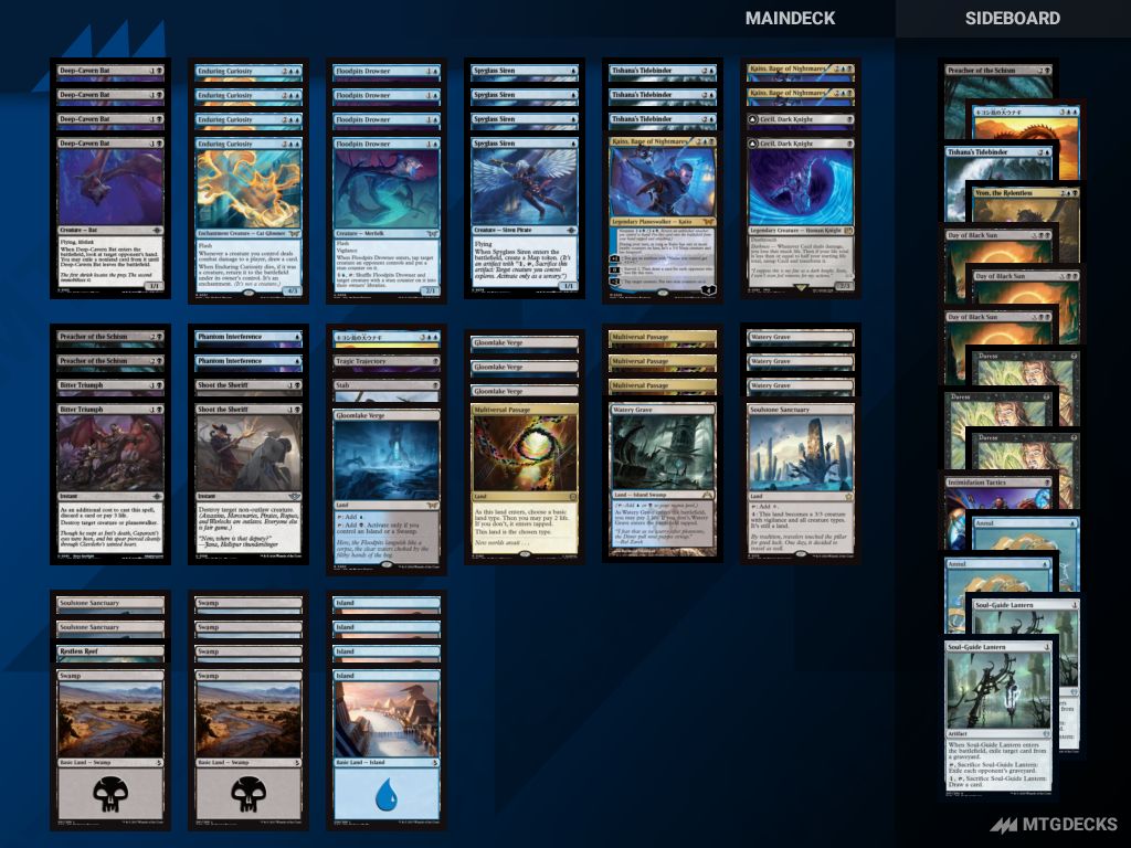 Standard Dimir Midrange deck by Yarfangel • MTG DECKS