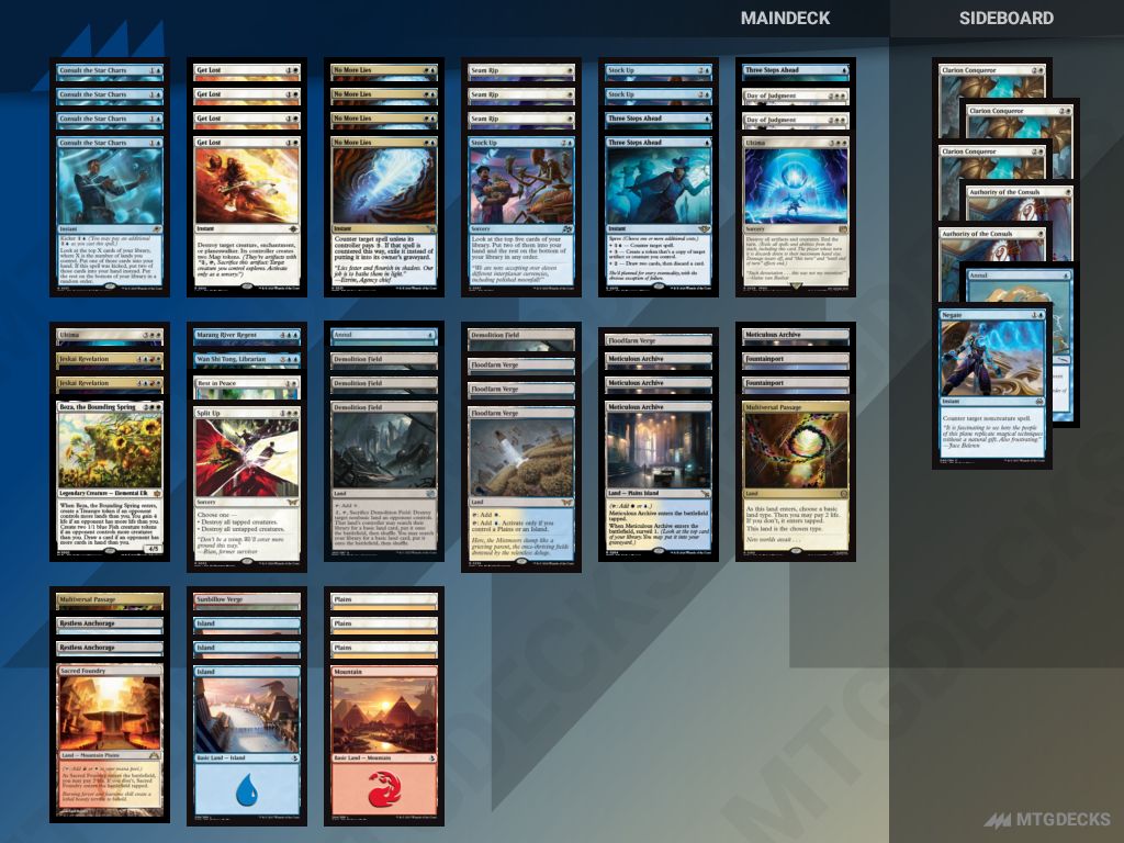 Arena Standard Jeskai Control deck by caj • MTG DECKS