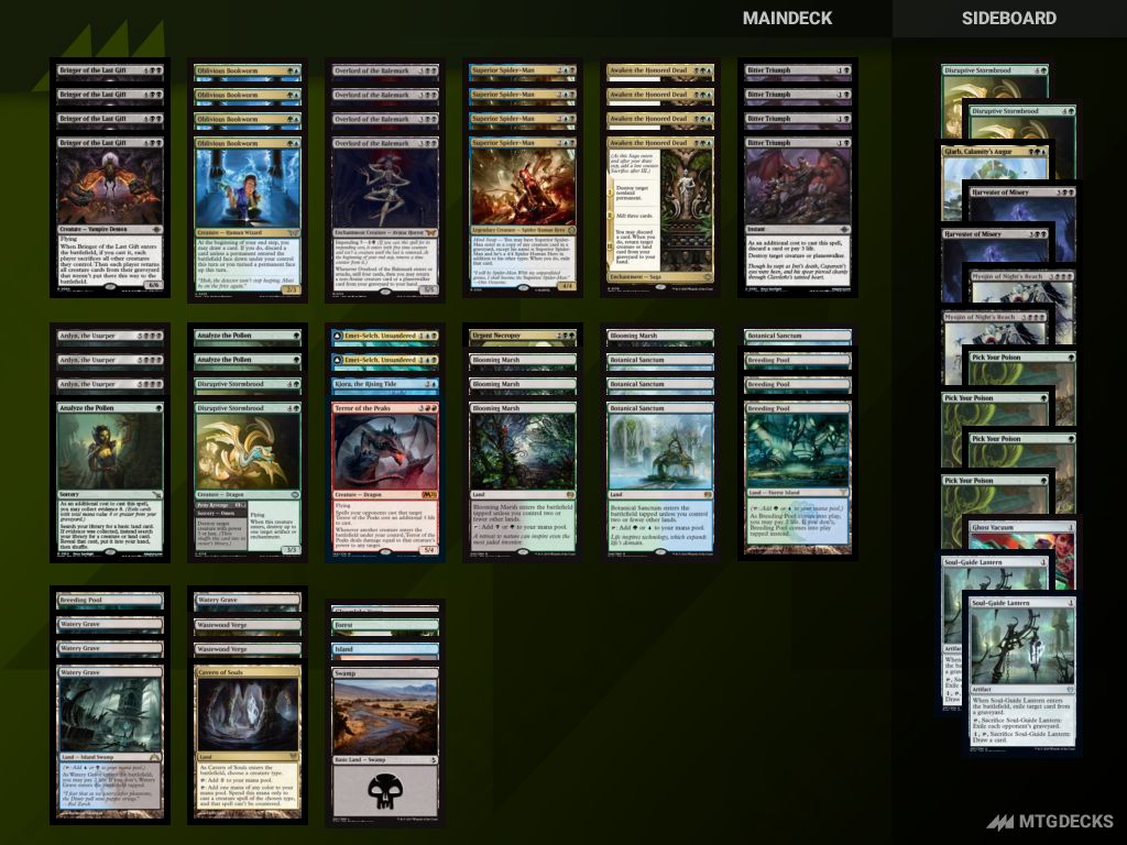 Arena Standard U-B-R-G Reanimator deck by The Dark Stream • MTG DECKS