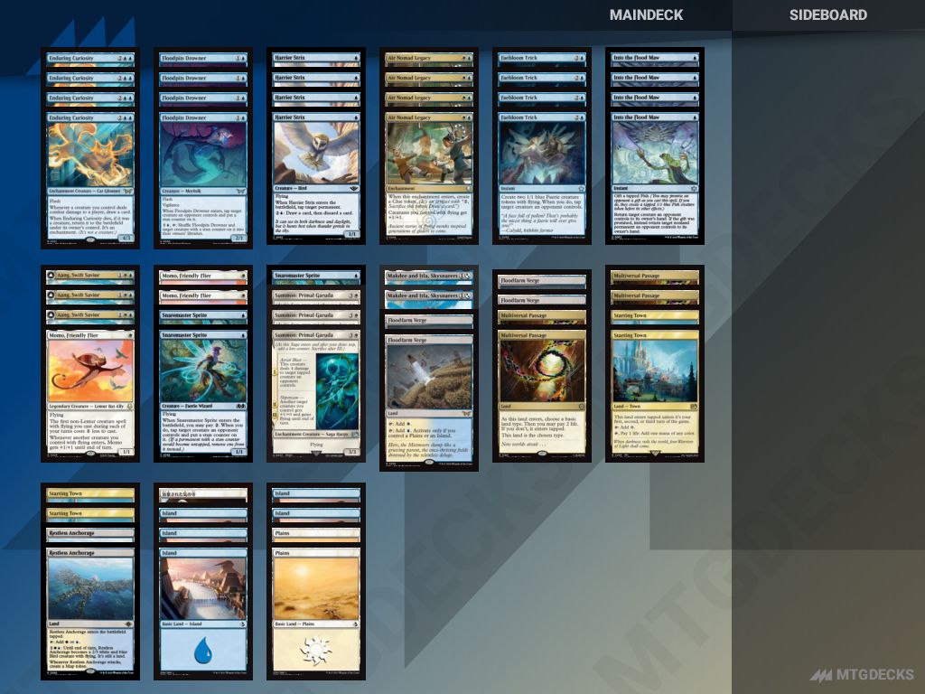 Arena Standard Tappy Fliers (S) deck by HamHocks42 • MTG DECKS