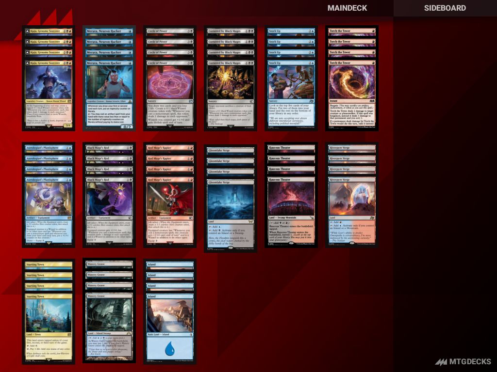 Arena Standard merata wizards deck by murmurtwin • MTG DECKS