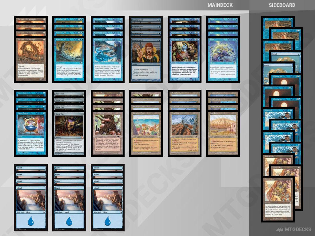 Premodern Stiflenought deck by mysteryman21 • MTG DECKS