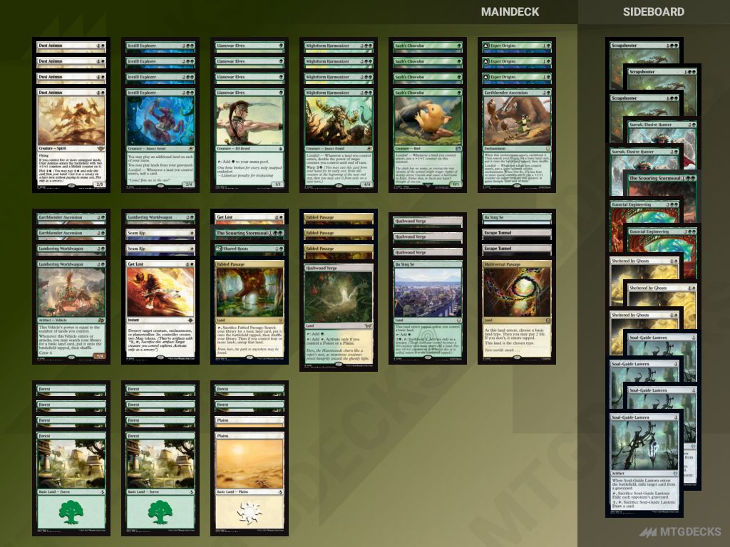 Standard Selesnya Landfall deck by AvocadoToast • MTG DECKS