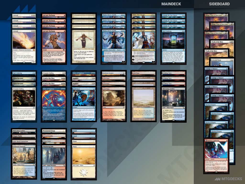 Modern Jeskai Control deck by Tanazawa Hiroaki • MTG DECKS