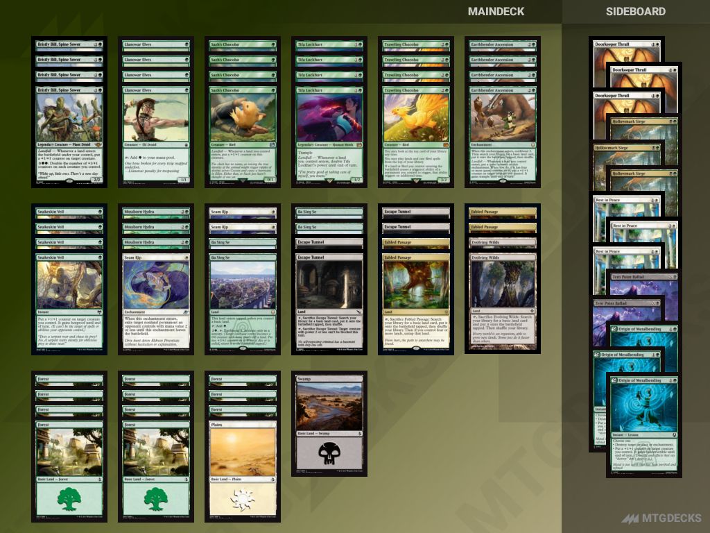 Standard Selesnya Landfall deck by Nandisko • MTG DECKS