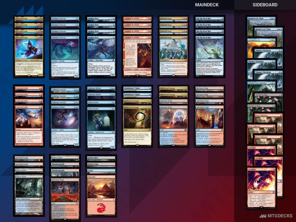 Arena Standard Fire Lord (S) deck by HamHocks42 • MTG DECKS