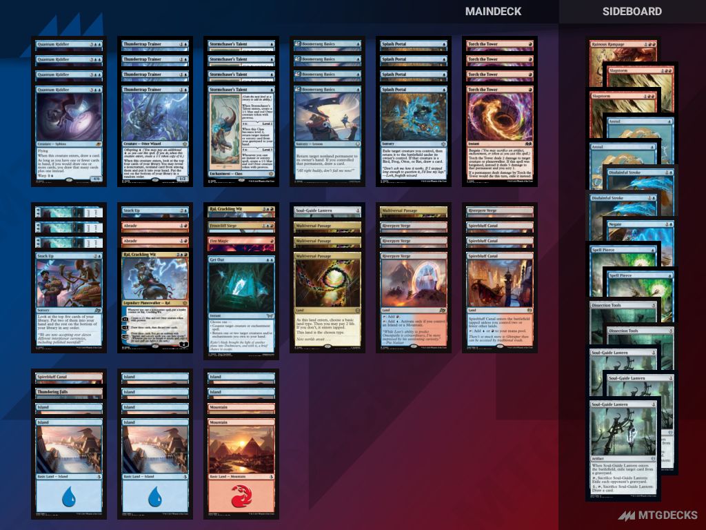 Standard Izzet Splash deck by celedorph • MTG DECKS
