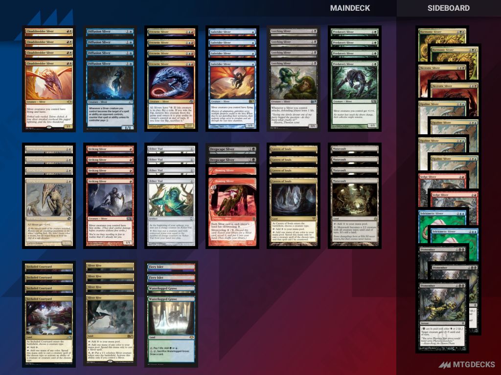 MTG Modern Slivers top decks • MTG DECKS