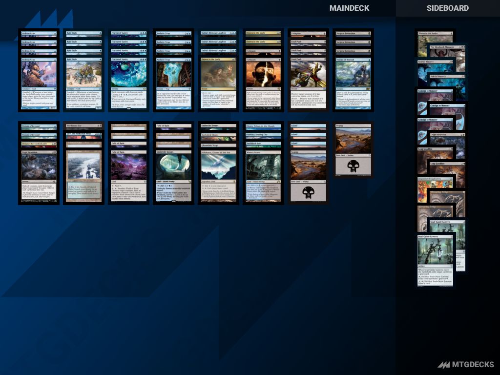 Modern Library Destruction deck by Orita Tomoharu • MTG DECKS