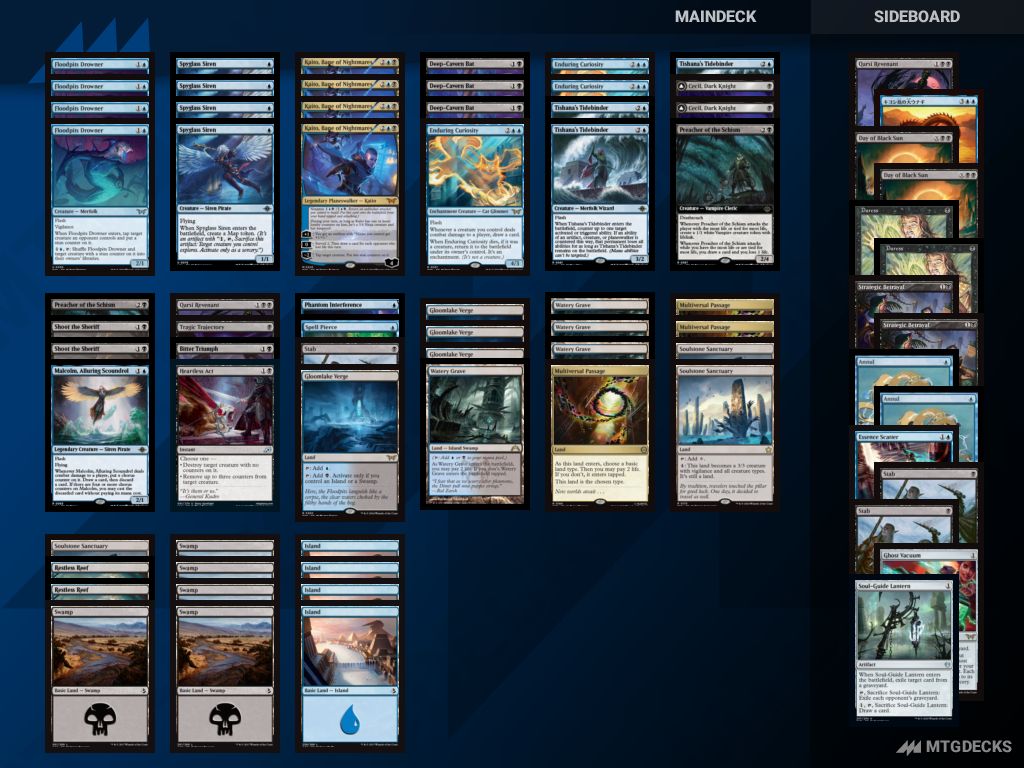 Standard Dimir Midrange deck by TheKingJijah • MTG DECKS