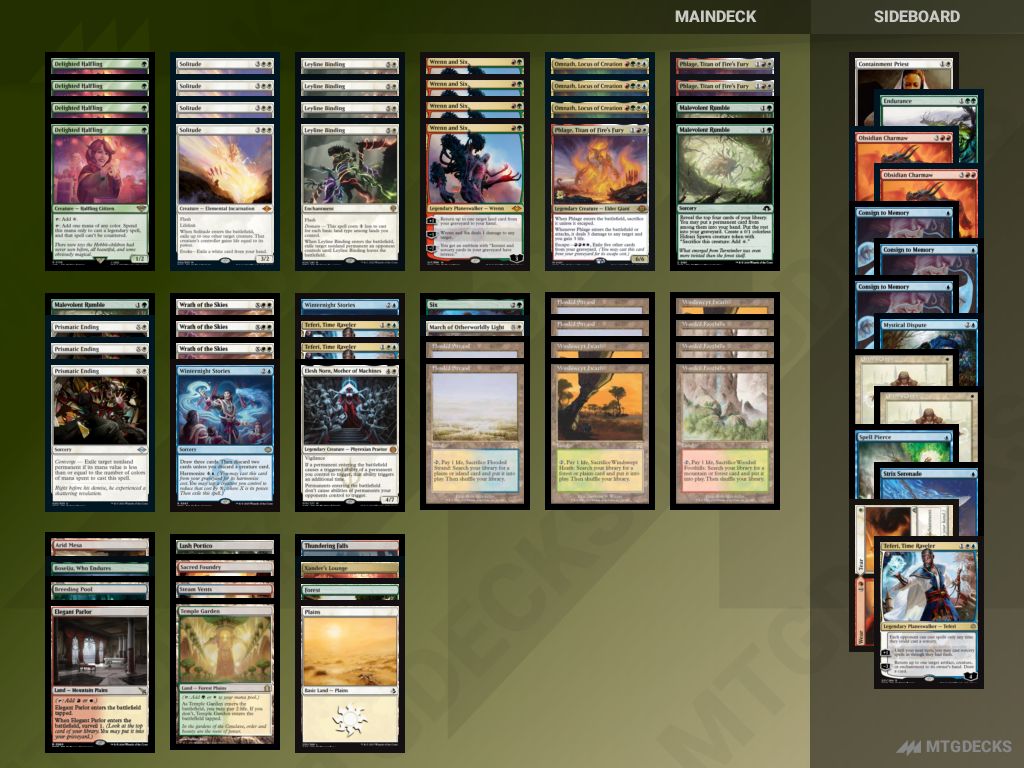 Modern Multicolor Aggro deck by Inagawa Hiroshi • MTG DECKS