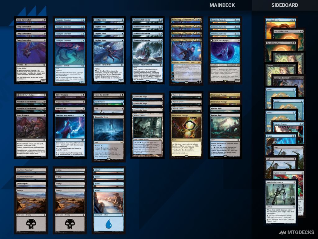 Standard Dimir Midrange deck by LotusBlack • MTG DECKS