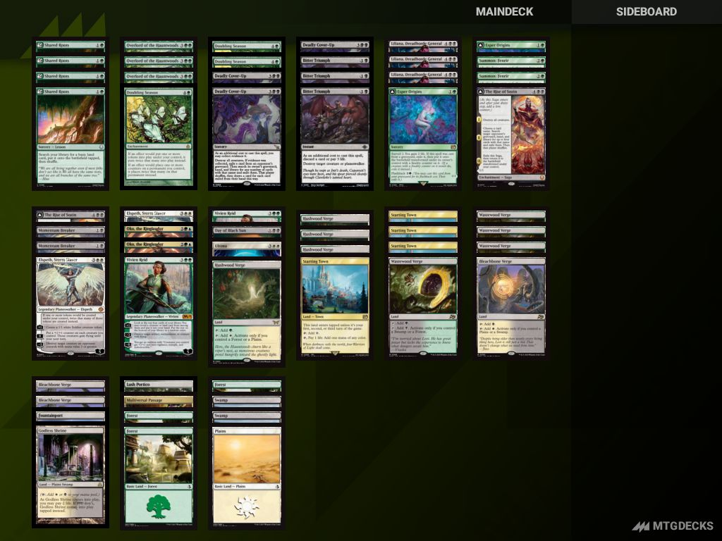 MTG Standard Secrets of Strixhaven 4 Color Doubling top decks • MTG DECKS