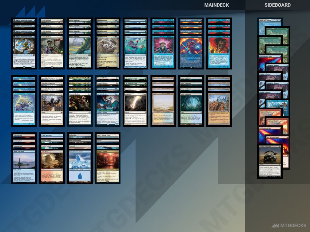 Legacy Multicolor Control deck by Fukudome Yuu • MTG DECKS