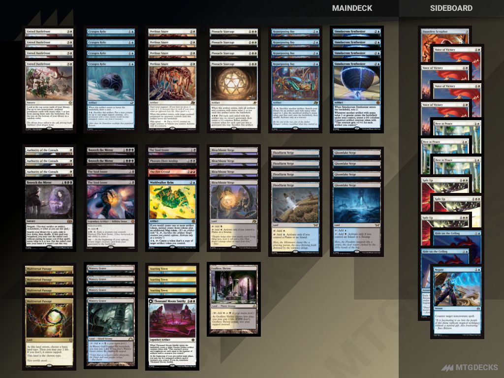 Standard 4c Artifacts deck by Christian Joric Cruz • MTG DECKS
