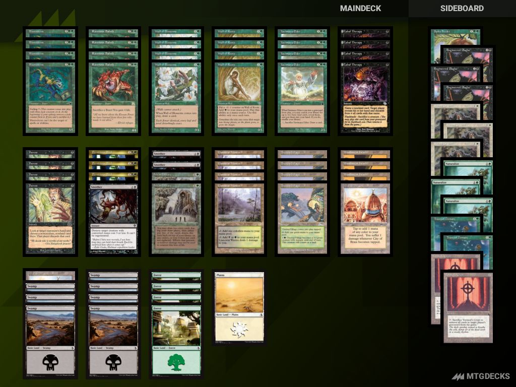 Premodern The Rock deck by mysteryman21 • MTG DECKS