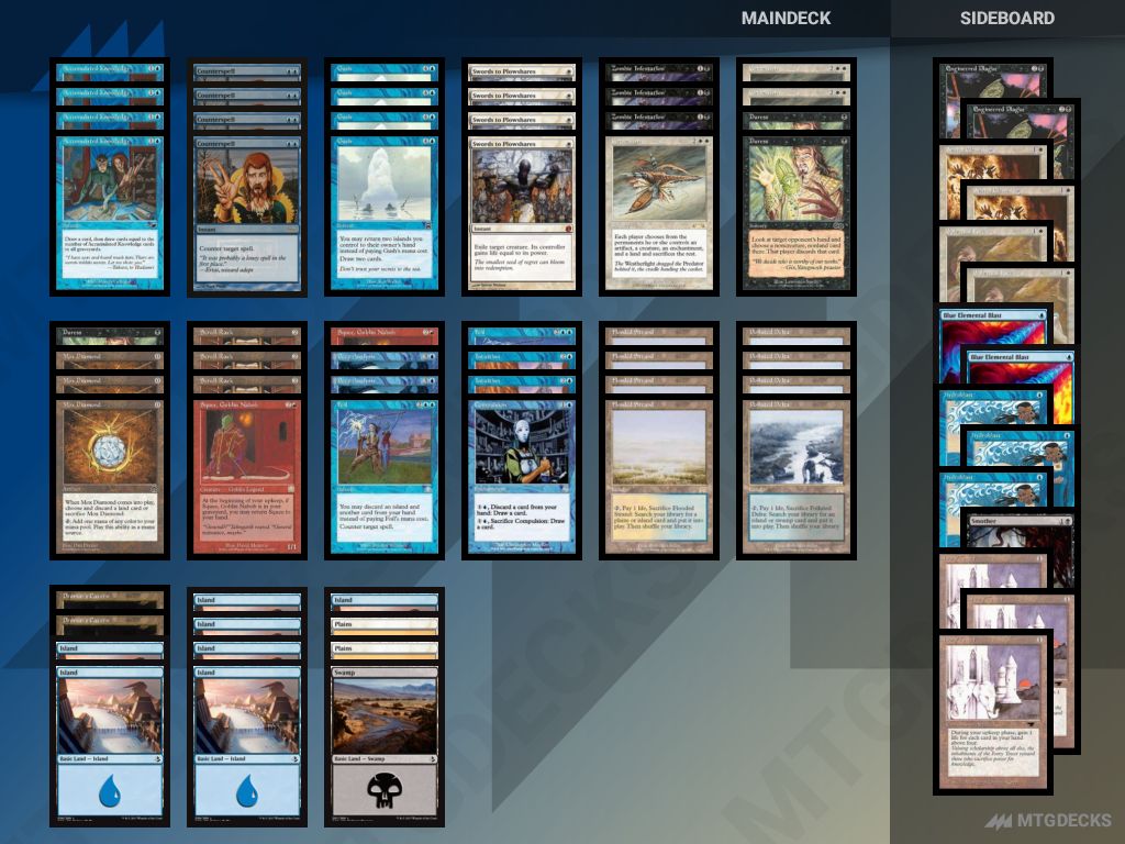 Premodern Zombie Infestation deck by Il_Livellatore • MTG DECKS