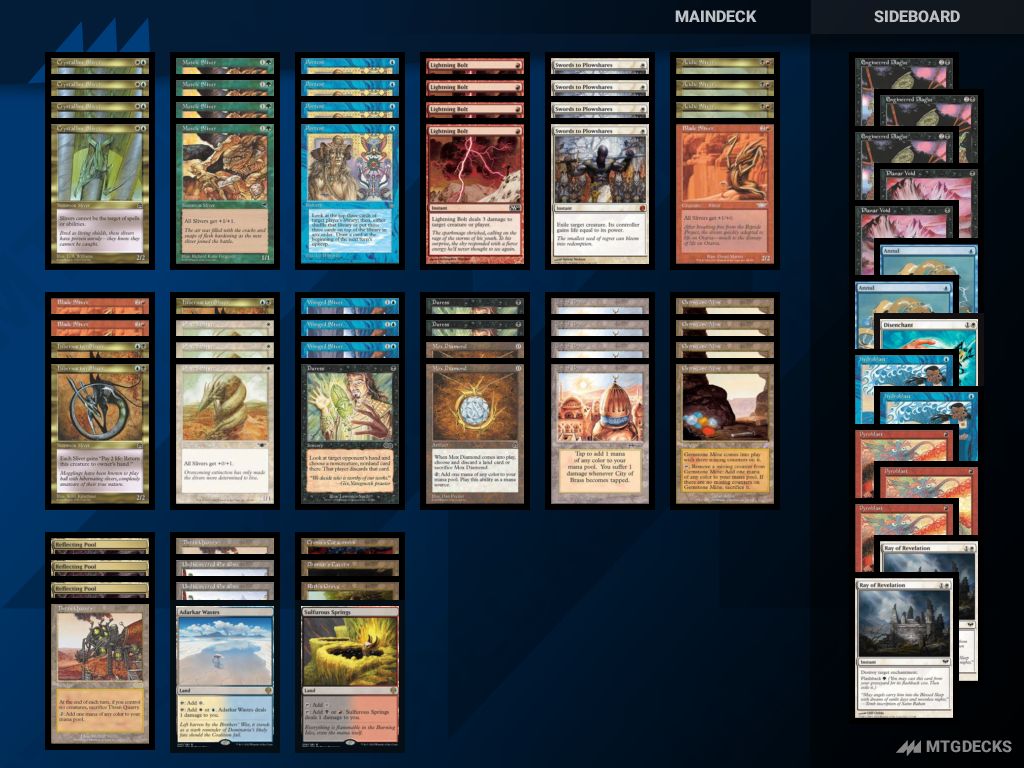 Premodern Slivers deck by Florian Finke • MTG DECKS
