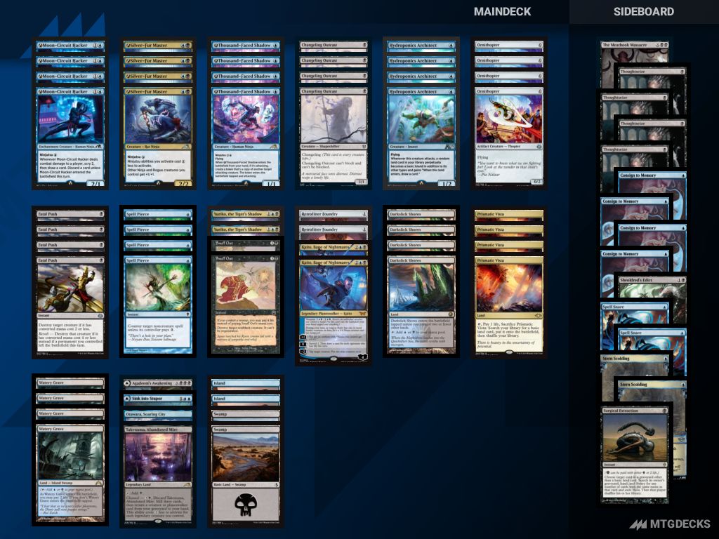 Arena Historic H Yuriko Ninjas deck by adrik • MTG DECKS