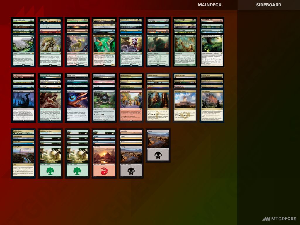 Brawl dance-of-the-elements-lorwyn-eclipsed-command deck by ...