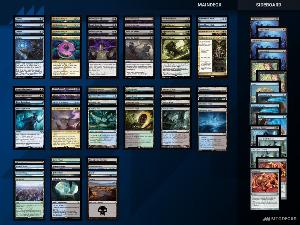 Standard Sultai Control deck by Daikoku Sora • MTG DECKS