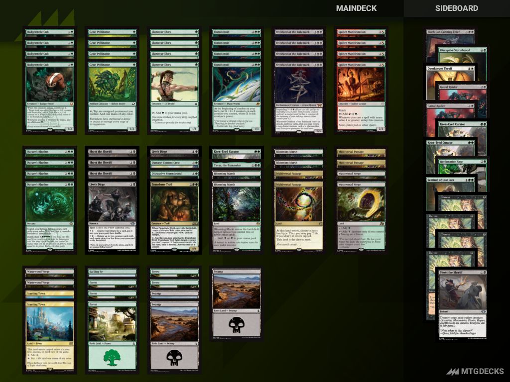 Standard Golgari Ouroboroid deck by Jiří Obraz • MTG DECKS