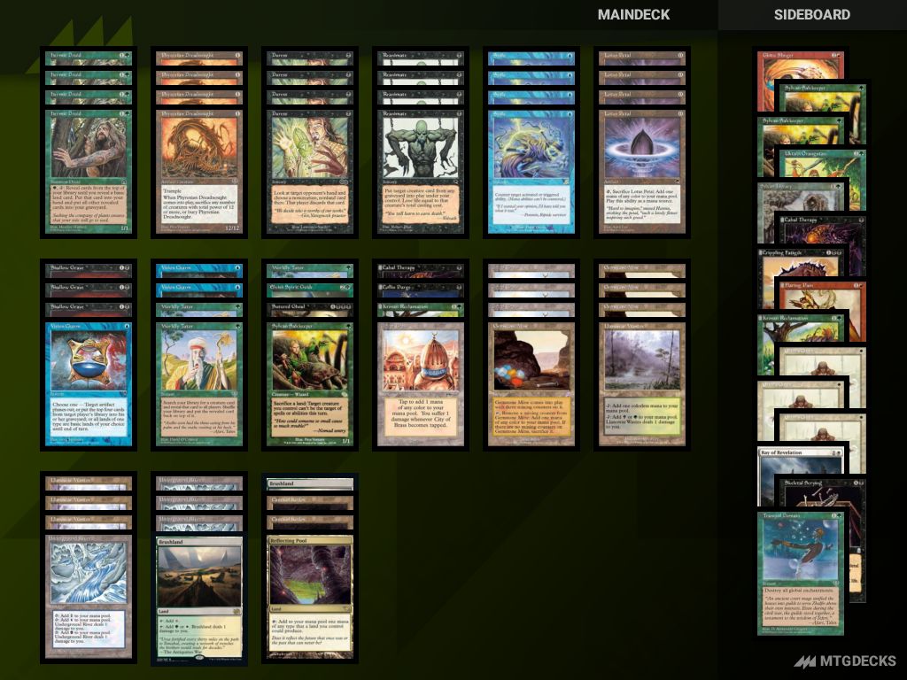 Premodern Angry Hermit deck by MonkeySlap • MTG DECKS