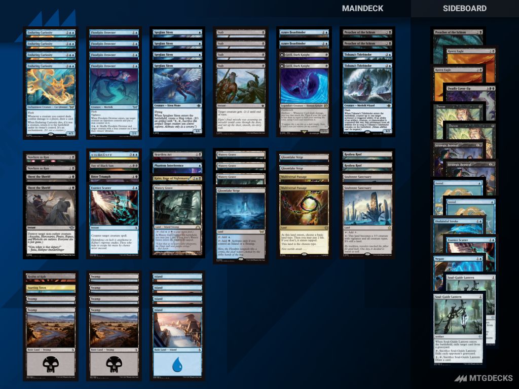 Standard Dimir Midrange deck by Ota Soushirou • MTG DECKS