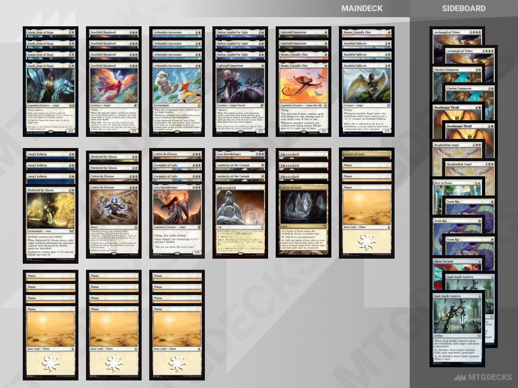 Standard Mono-White Lifegain deck by Shintari • MTG DECKS