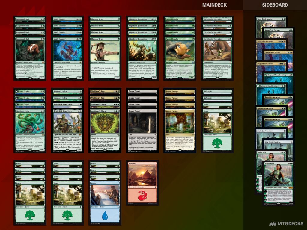 Standard Gruul Landfall deck by Taniguchi Hiroaki • MTG DECKS