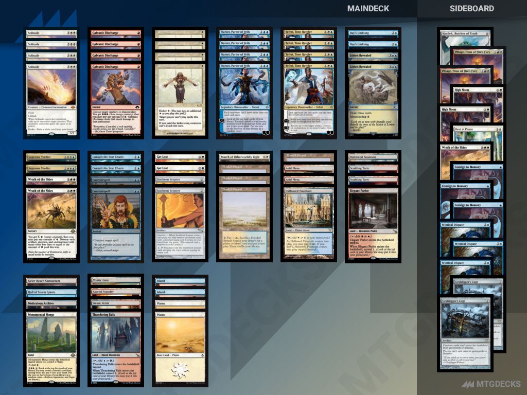Modern Jeskai Control deck by IlProfessore • MTG DECKS