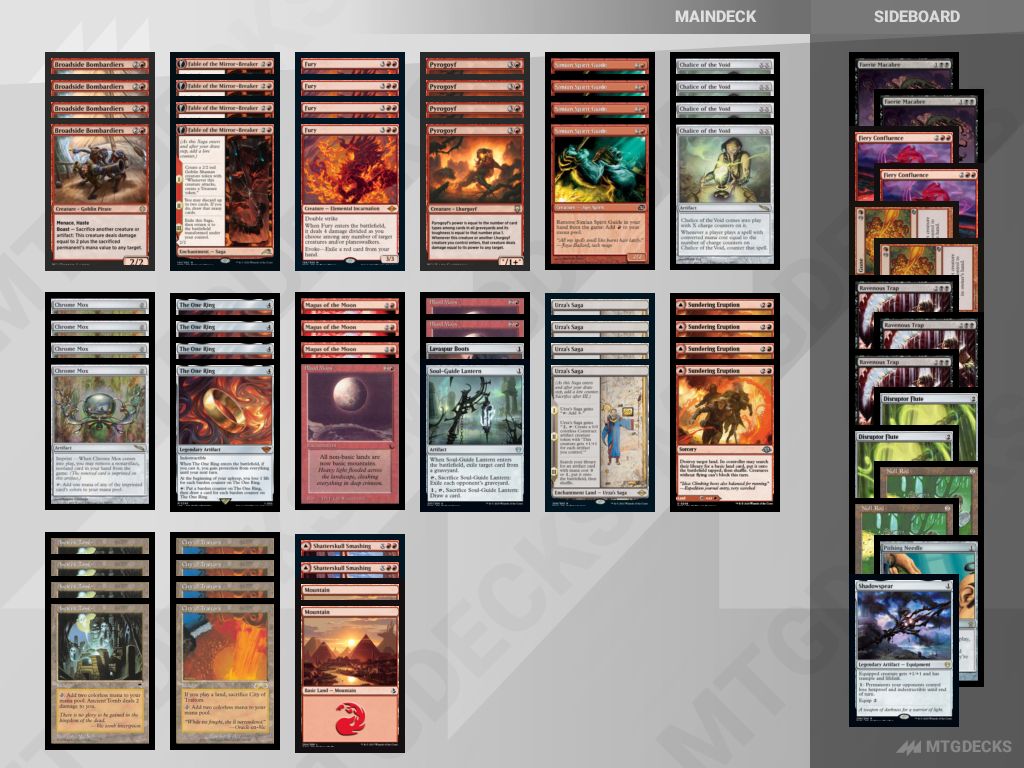 Legacy Mono-Red Goblins deck by Gabriel Silva Frei • MTG DECKS
