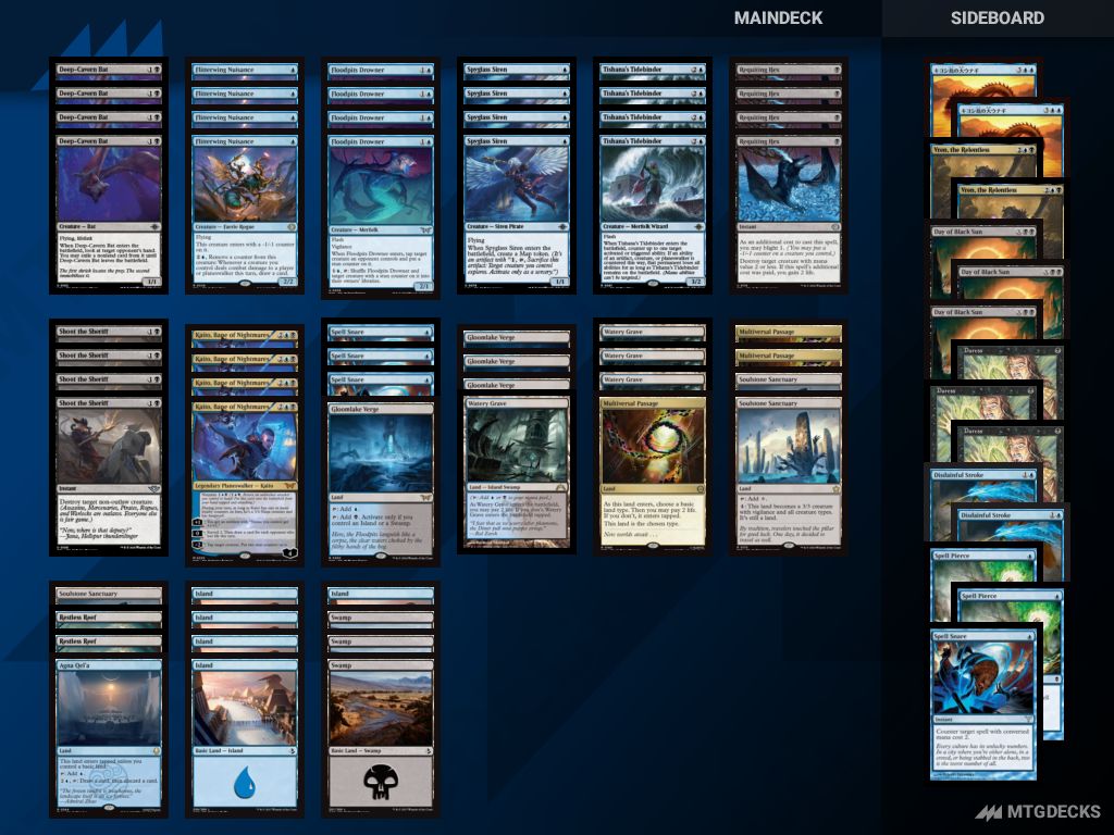 Standard Dimir Midrange deck by Bertram • MTG DECKS