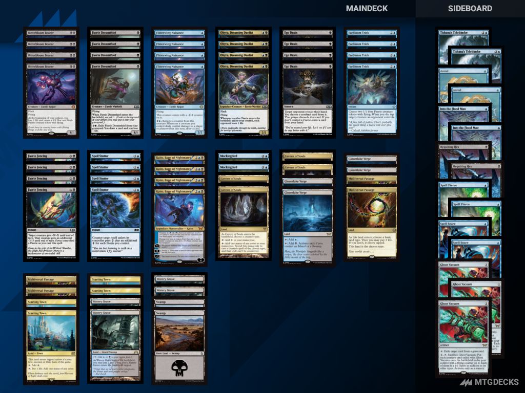 Arena Standard Dimir Faeries deck by crokeyz • MTG DECKS