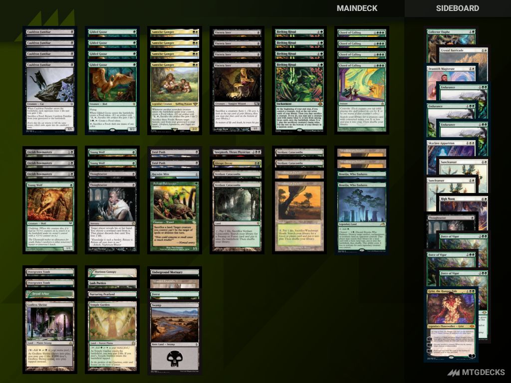 Modern Samwise Combo deck by Rack • MTG DECKS