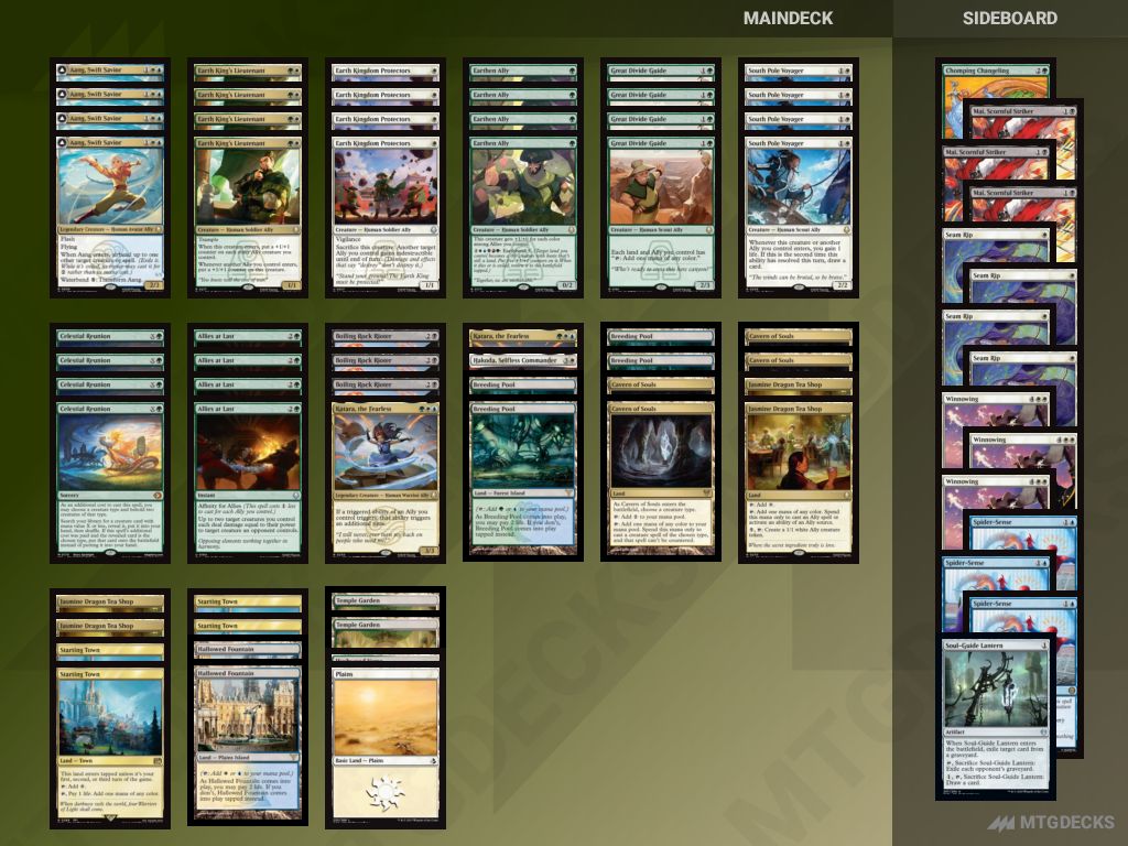 Standard W-U-B-G Aggro deck by John Baker • MTG DECKS