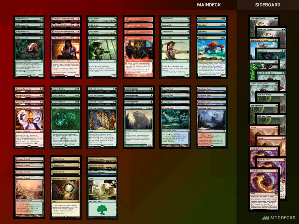 MTG Pioneer Grinning Ignus Combo top decks • MTG DECKS