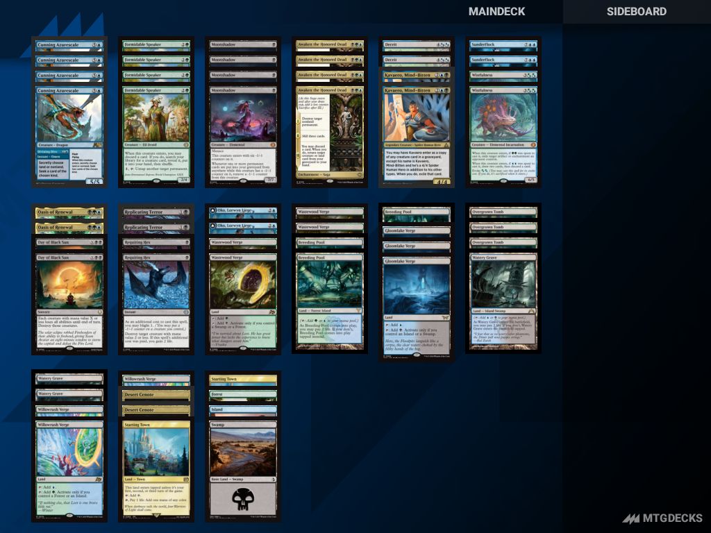 Arena Alchemy [A] Grave elementals experimental deck by Gary3k • MTG DECKS
