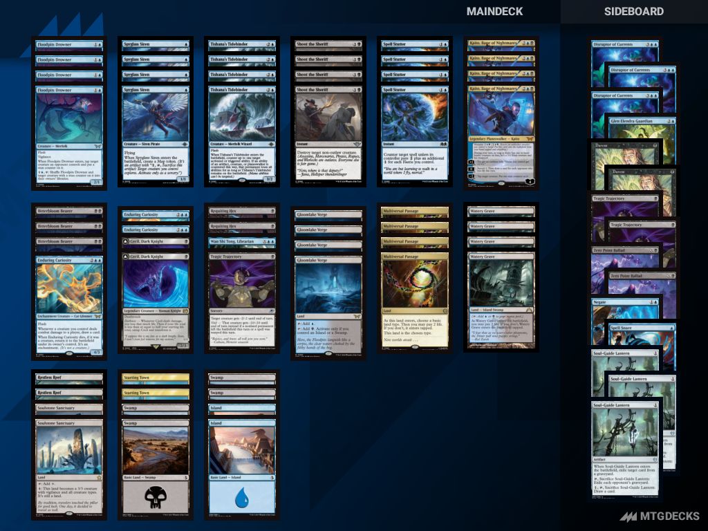 Standard Dimir Midrange deck by Takino Atsushi • MTG DECKS