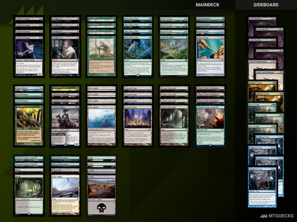 Legacy Dark Depths deck by DarkDepthsAniki • MTG DECKS