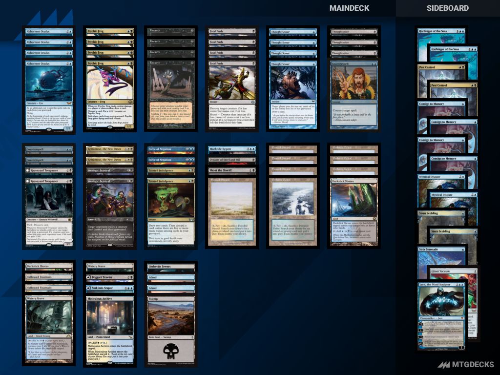 Modern Esper Midrange deck by Gilson Santana • MTG DECKS