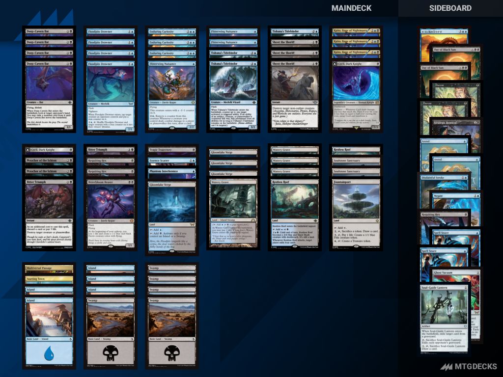 Standard Dimir Midrange deck by Alex Warschauer • MTG DECKS